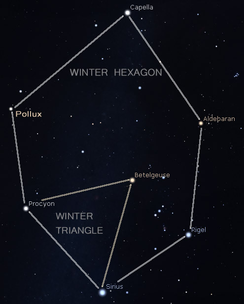 The Winter Sky – ORION BEAR ASTRONOMY