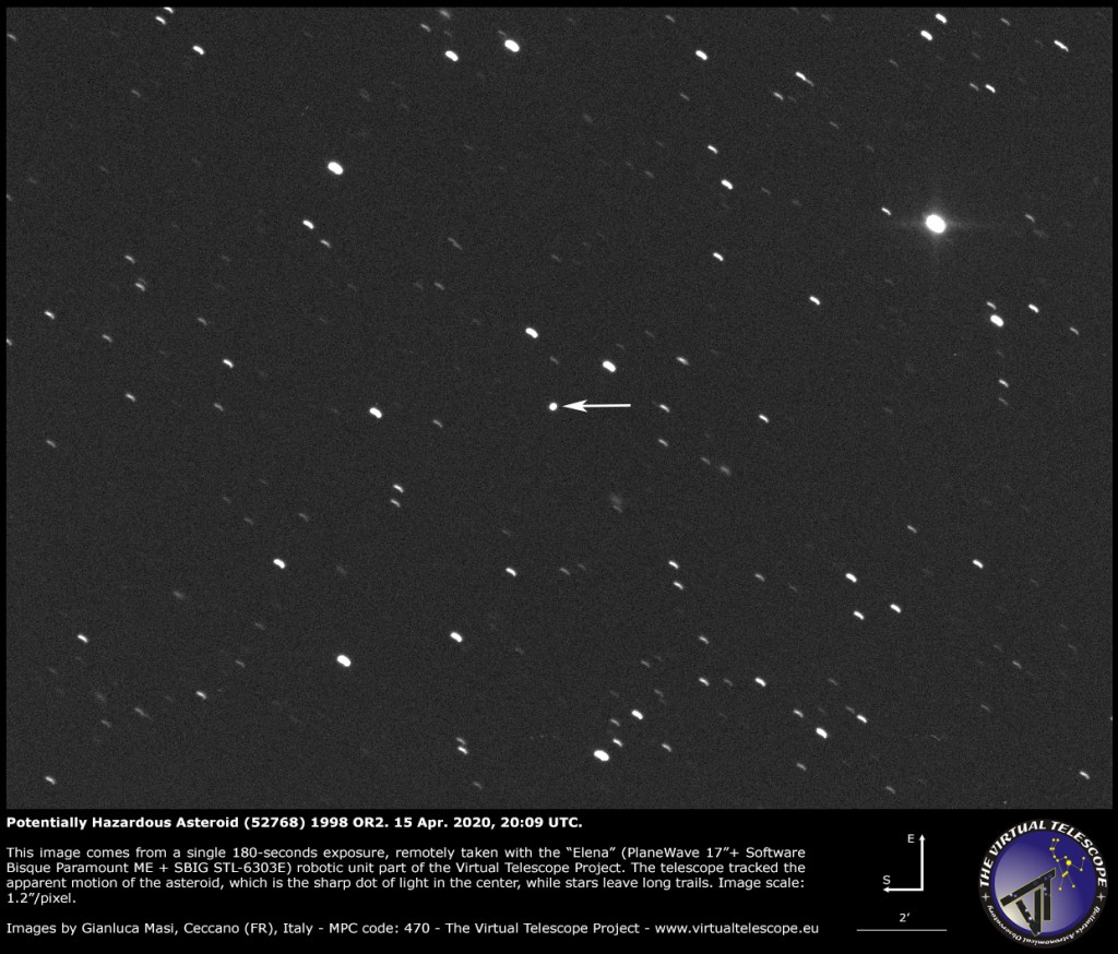 Look Up! Asteroid 1998 OR2 to flyby Earth! – ORION BEAR ASTRONOMY