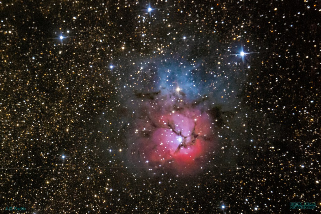 M20 – Trifid Nebula – ORION BEAR ASTRONOMY