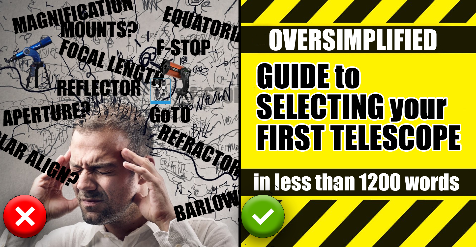 The OVERSIMPLIFIED Guide to Selecting Your First Telescope – ORION BEAR ...