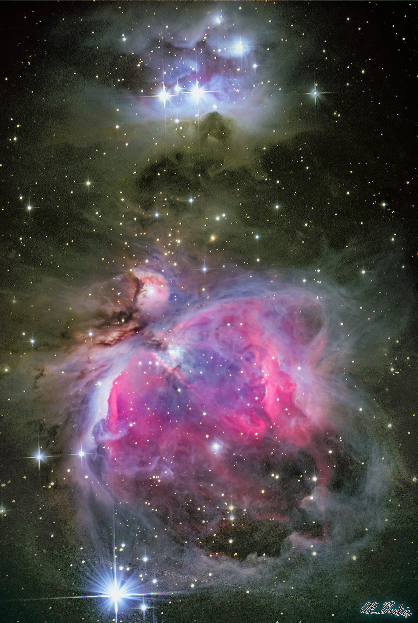 M 42 – The Orion Nebula – ORION BEAR ASTRONOMY