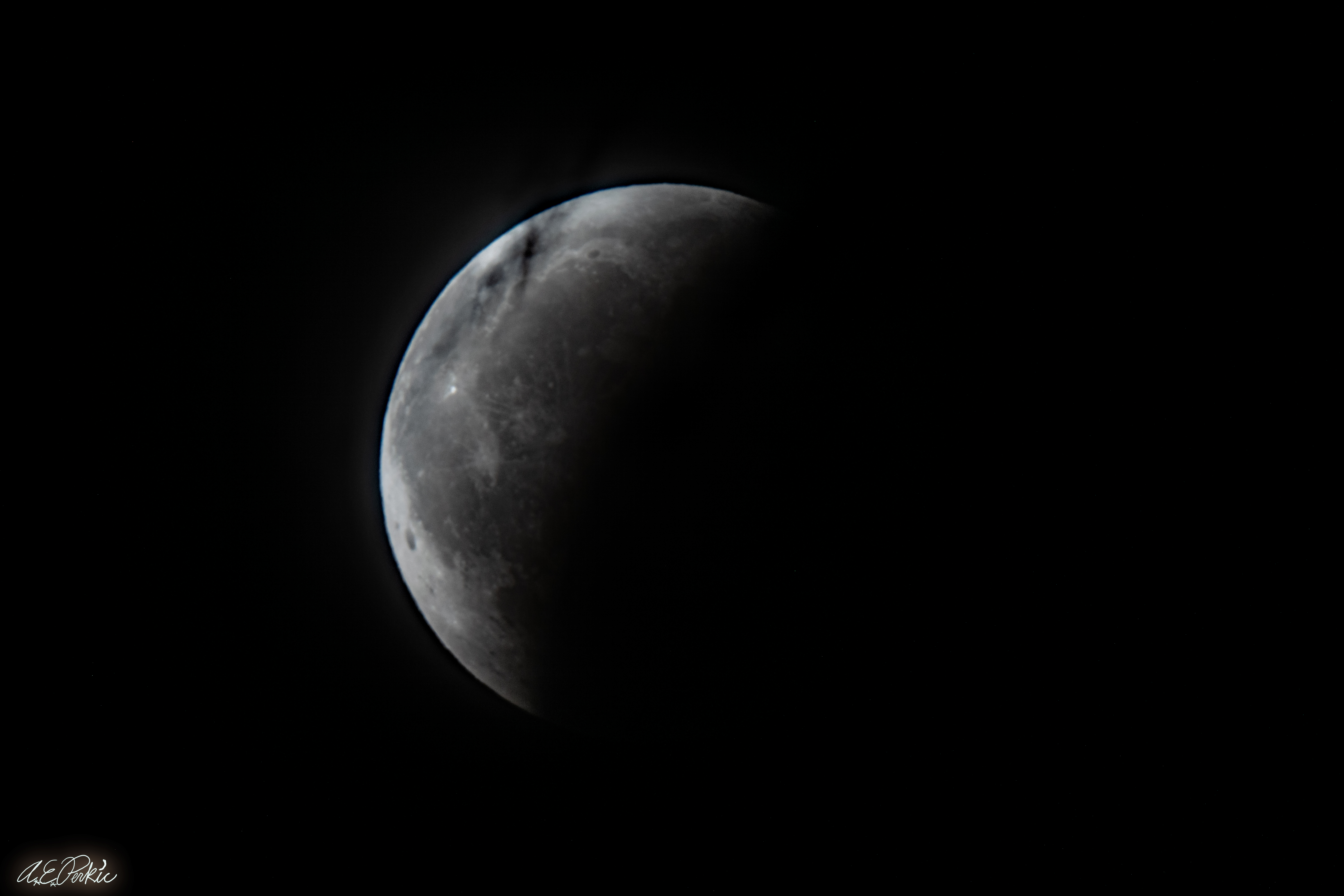 Embracing the Clouds at Griffith Observatory During A Total Lunar ...