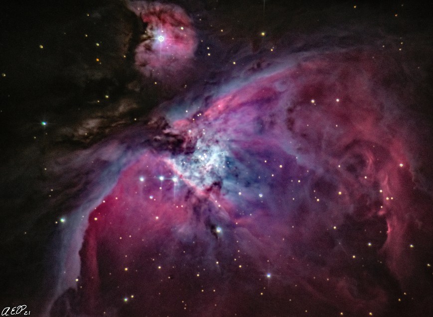 M 42 – The Orion Nebula – ORION BEAR ASTRONOMY