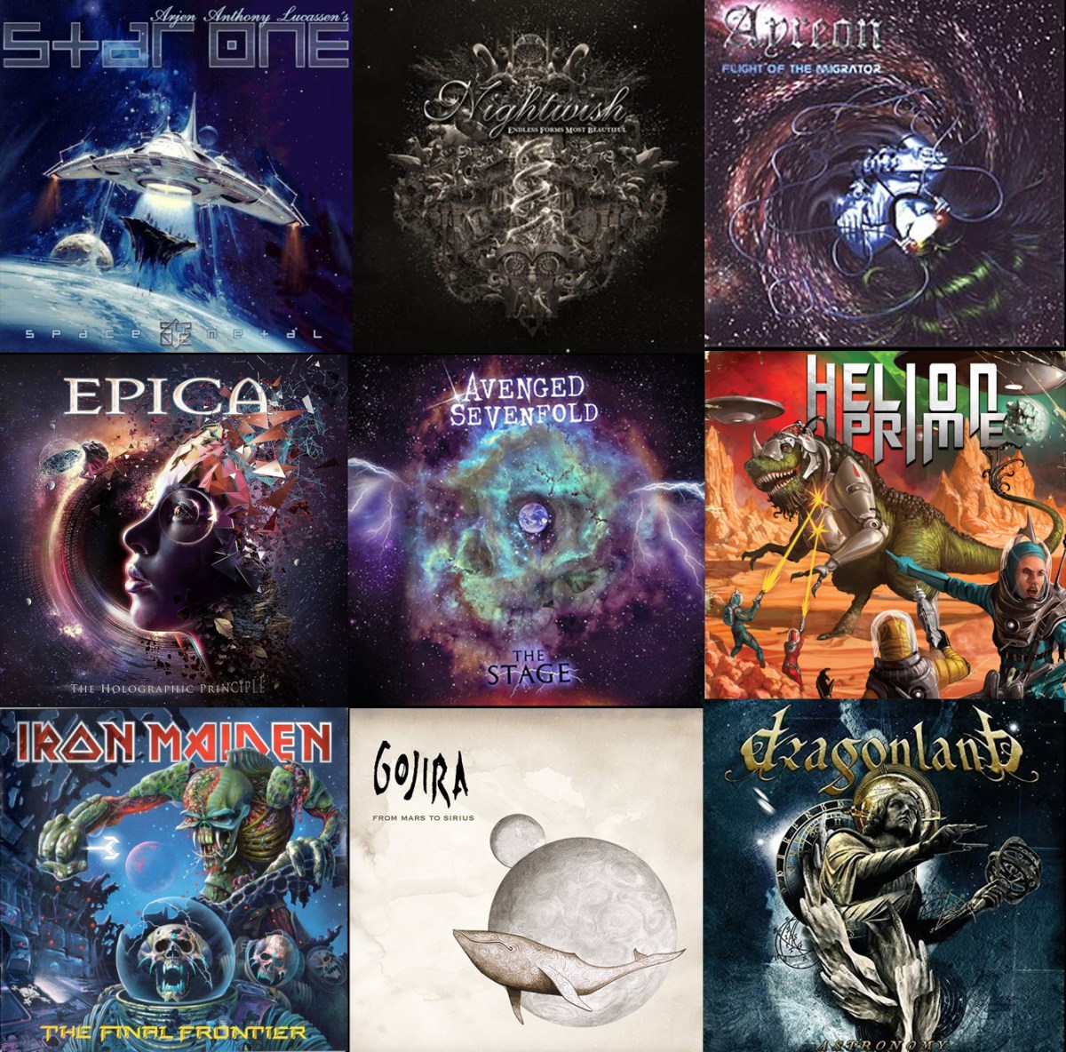 An Index of my favorite “Space Inspired” Rock and Heavy Metal Songs ...